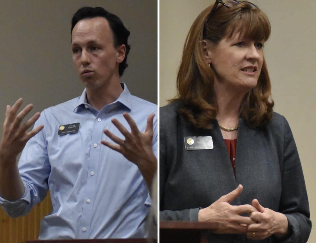 Colorado House Speaker Julie McCluskie, Sen. Dylan Roberts tout 2023 ...